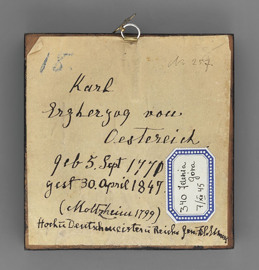 Karol Ludwik Habsburg (1771-1847), syn Leopolda II i Marii Ludwiki Burbon | Muzeum Narodowe w ...