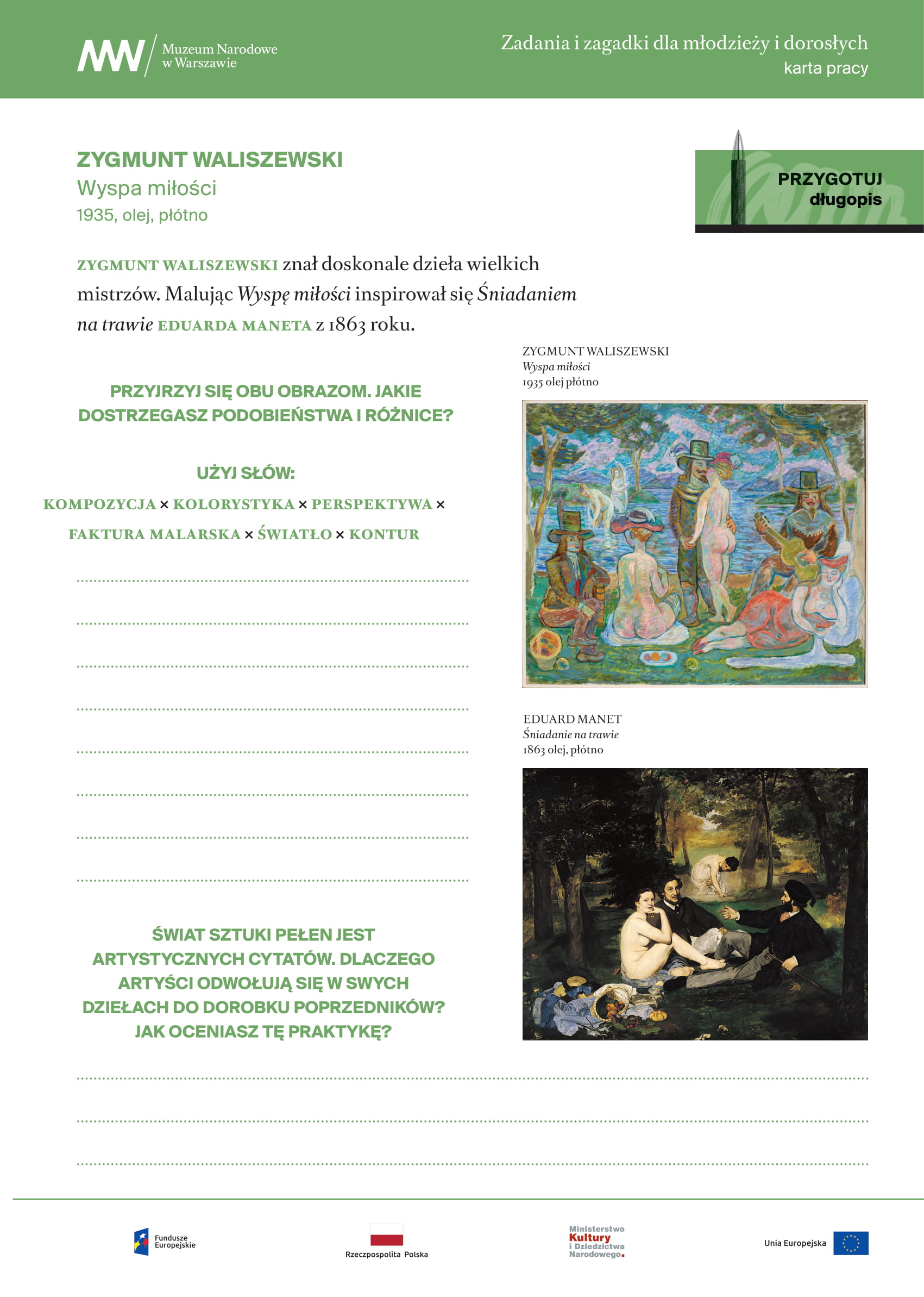 Wyspa miłości | Muzeum Narodowe w Warszawie - Zbiory Cyfrowe